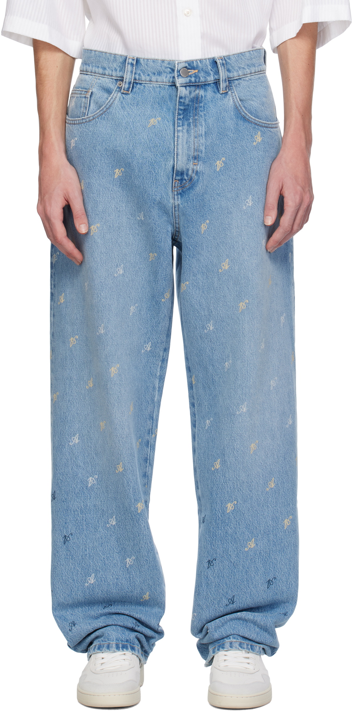 Axel Arigato Blue Play Relaxed-Fit Jeans Axel Arigato
