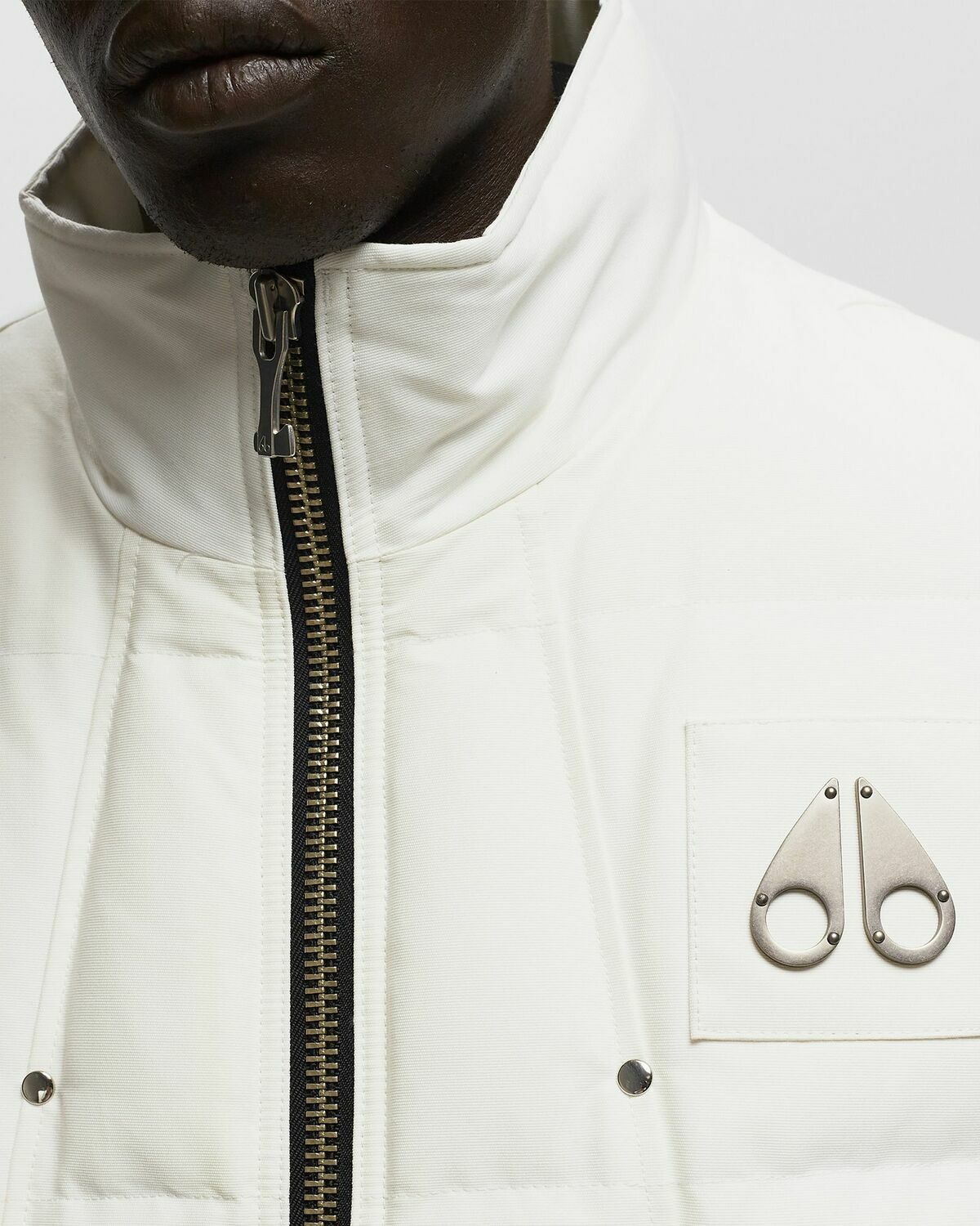 Moose Knuckles Montreal Vest White Vests Moose Knuckles