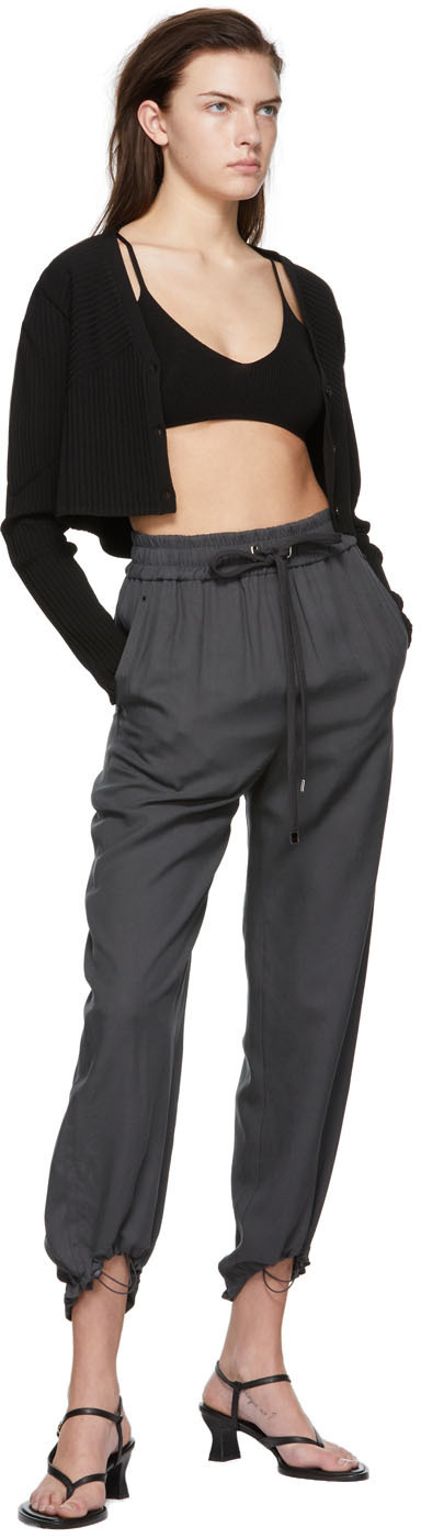 LOW CLASSIC Black Rayon Bra Low Classic