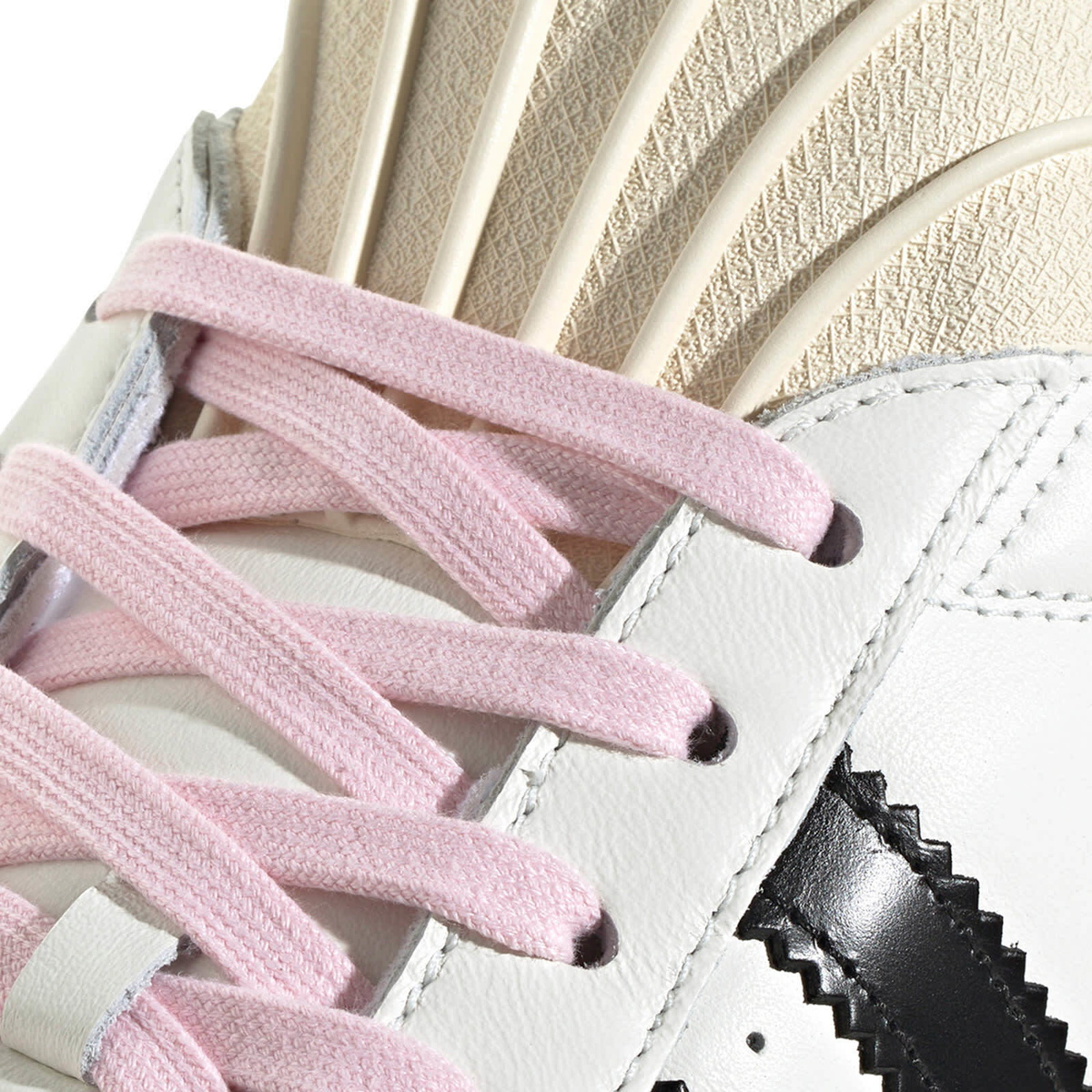 Adidas Superstar 92 Sneaker By Pharrell in White/Black adidas