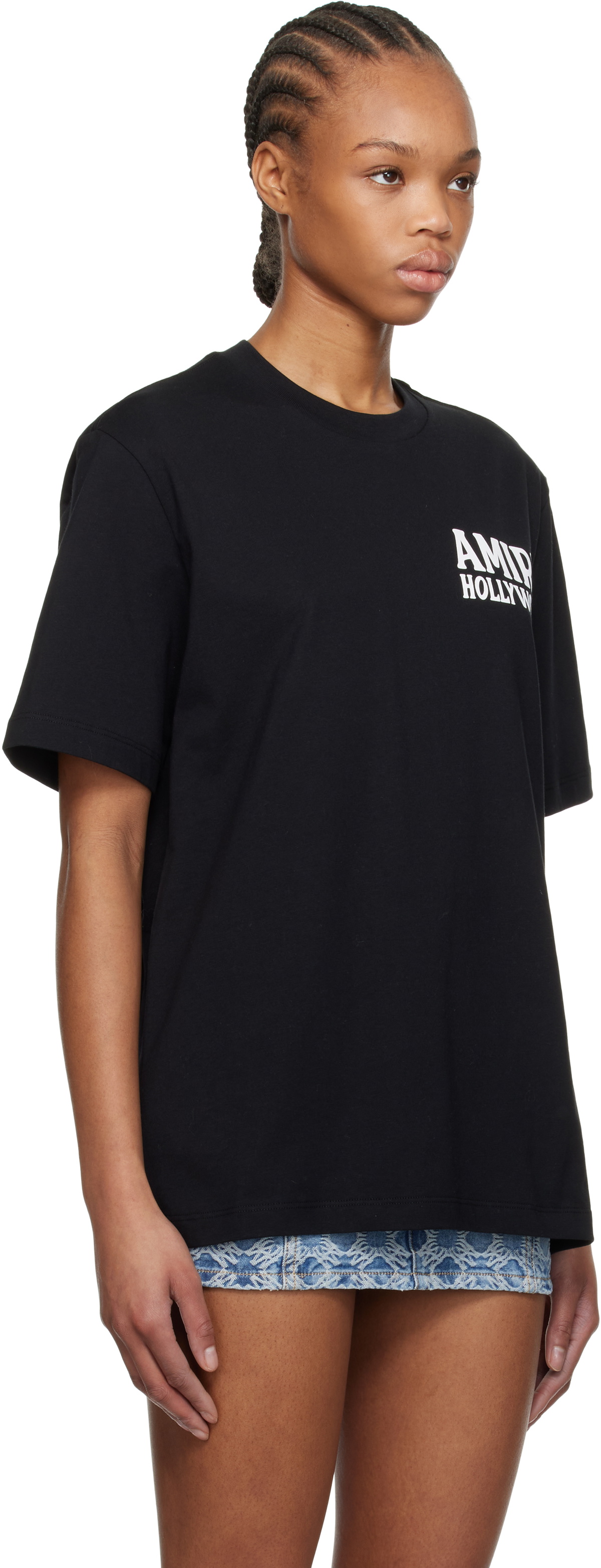 AMIRI Black 'Amiri' Jazz Wolf T-shirt Amiri