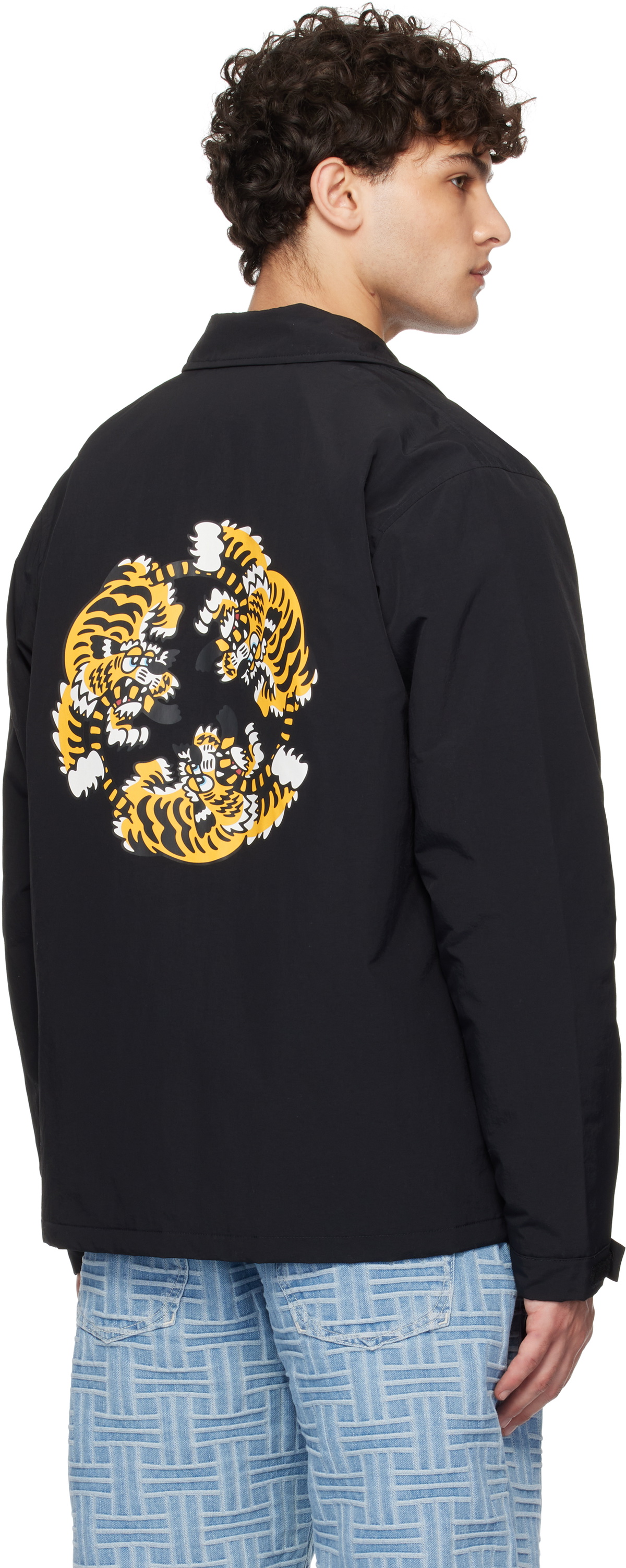 Kenzo Black Kenzo Paris VERDY Edition Heavy Coach Jacket Kenzo
