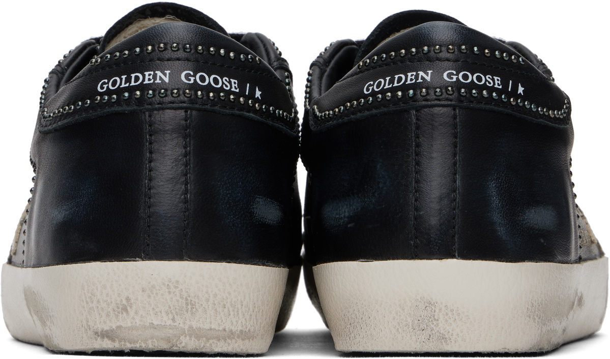 Golden Goose Black Super-Star Classic Sneakers Golden Goose Deluxe Brand