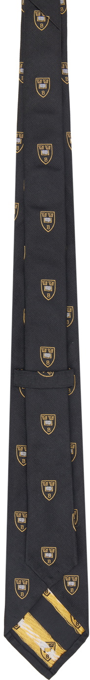 BEAMS PLUS Black Patchwork Tie Beams Plus