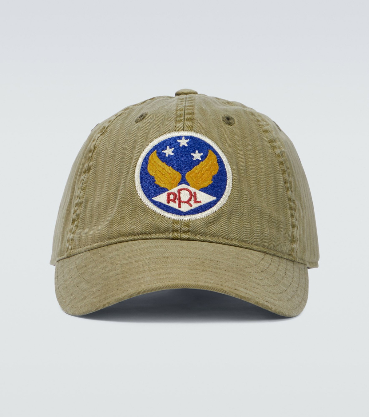 RRL - Embroidered cotton cap RRL