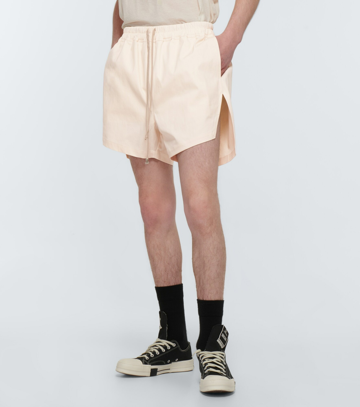 Rick Owens - Cotton drawstring shorts Rick Owens