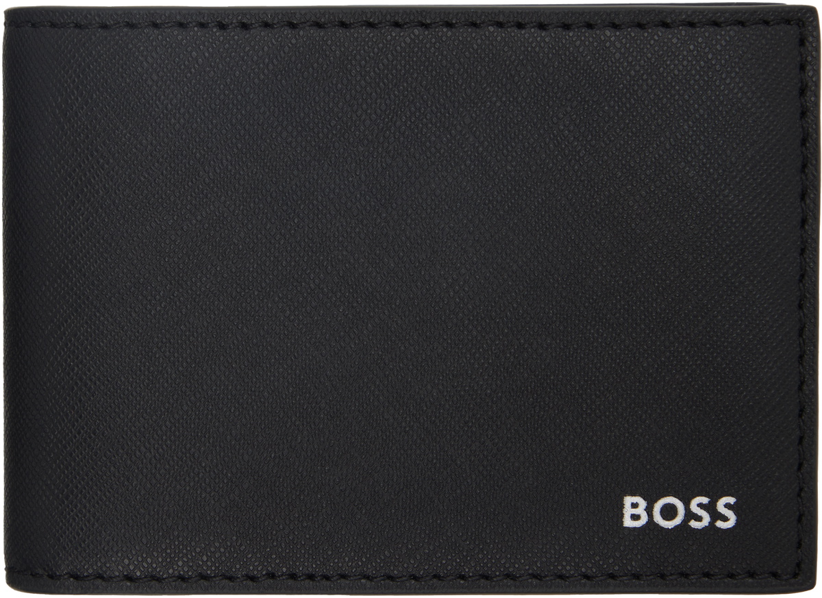 BOSS Black Foil Logo Wallet BOSS