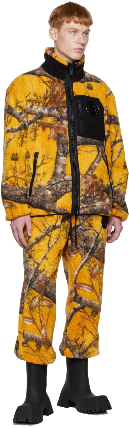 Moose Knuckles Yellow Post Malone Edition Camouflage Jacket Moose Knuckles