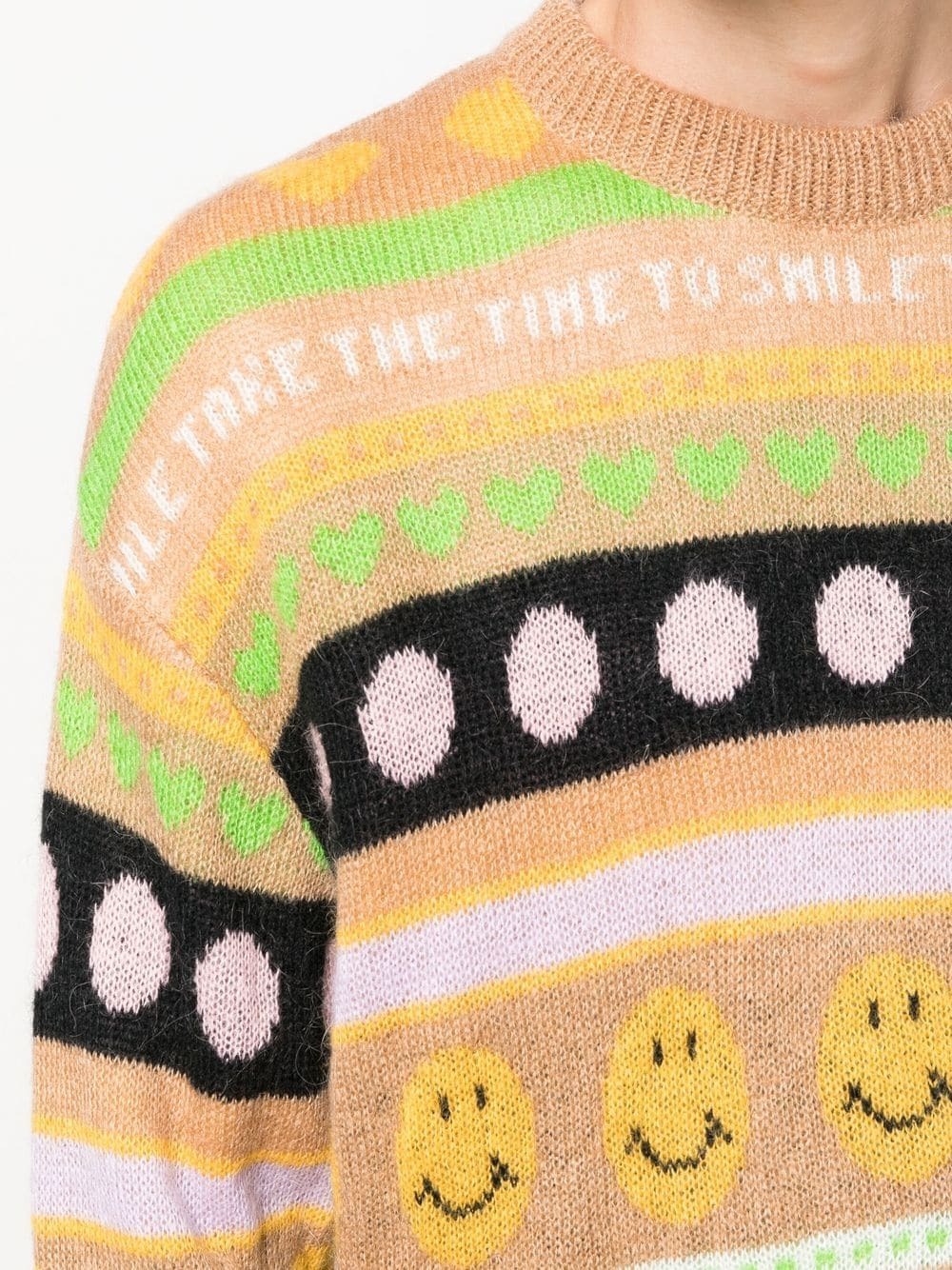 JOSHUA SANDERS - Wool Blend Striped Sweater Joshua Sanders