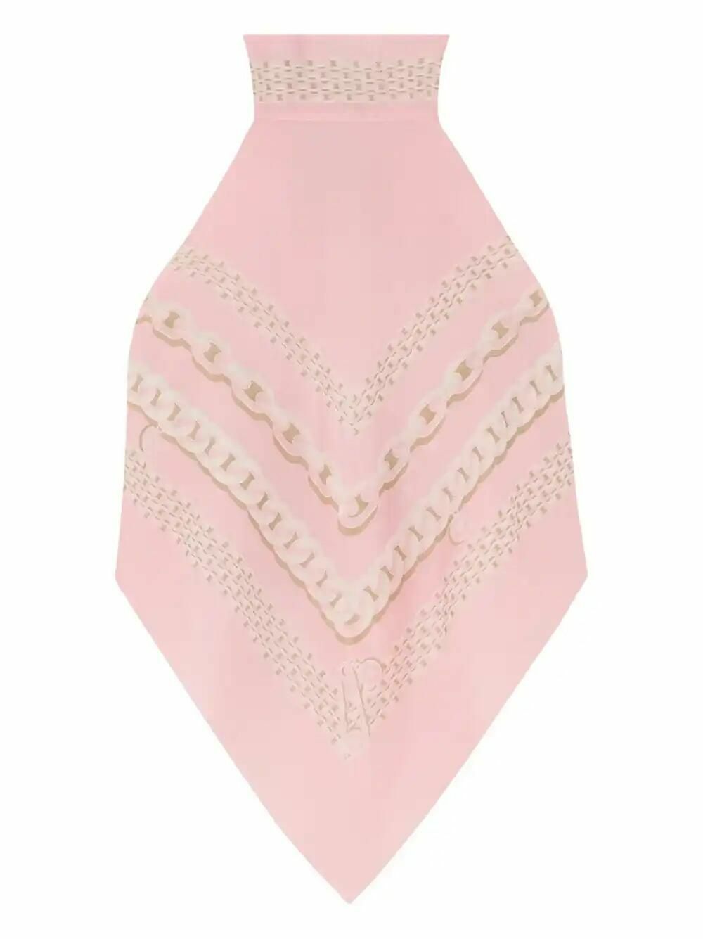 Versace Pink Treasure Foulard Top Versace