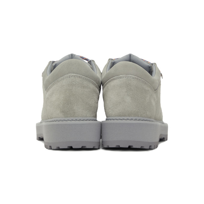 Diemme Grey Suede Monfumo Low Sneakers Diemme
