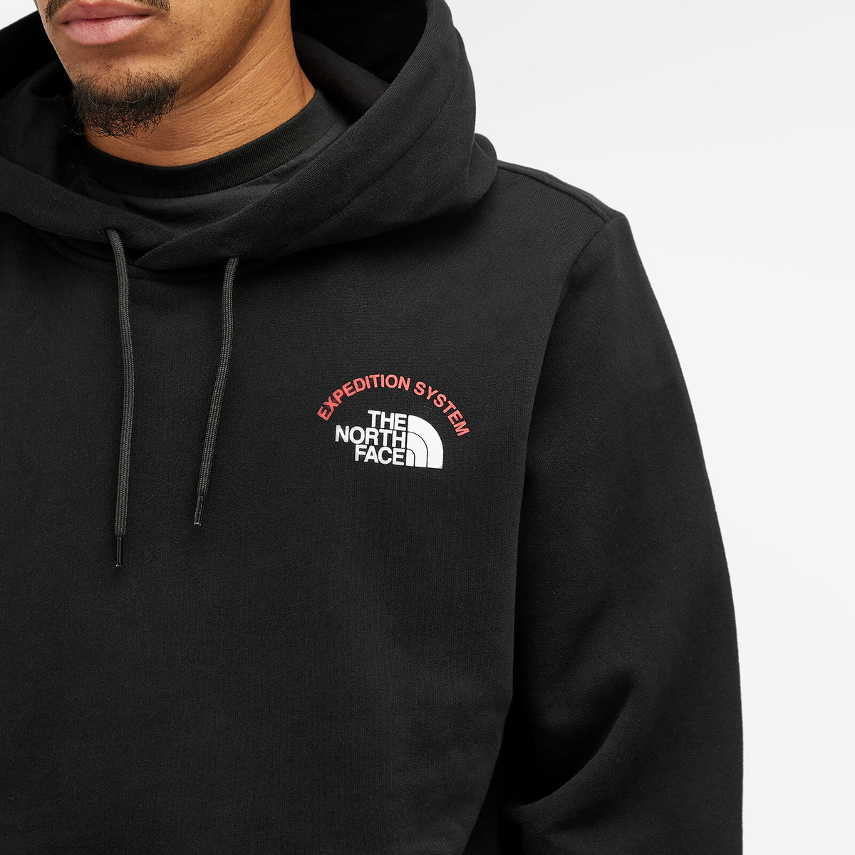 The North Face Men's Expedition System Hoodie in Tnf Black The North Face