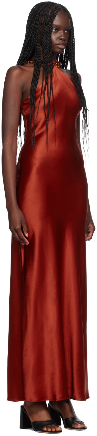 Staud Red Cadence Maxi Dress Staud
