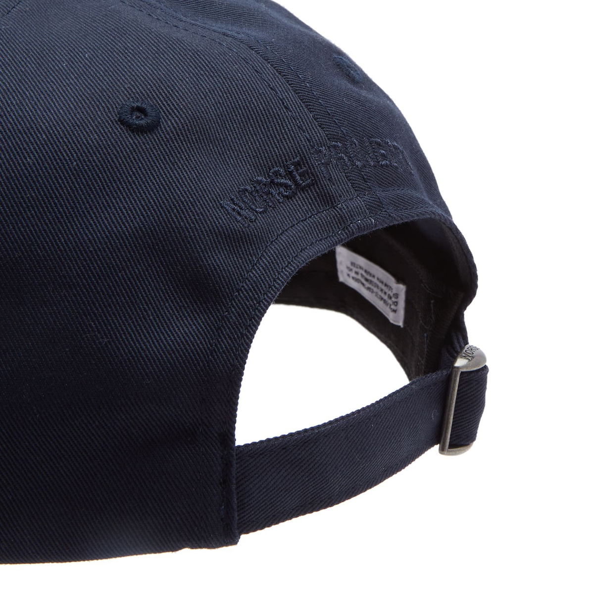 Norse Projects Men's Felt N Twill Sports Cap in Dark Navy Norse Projects