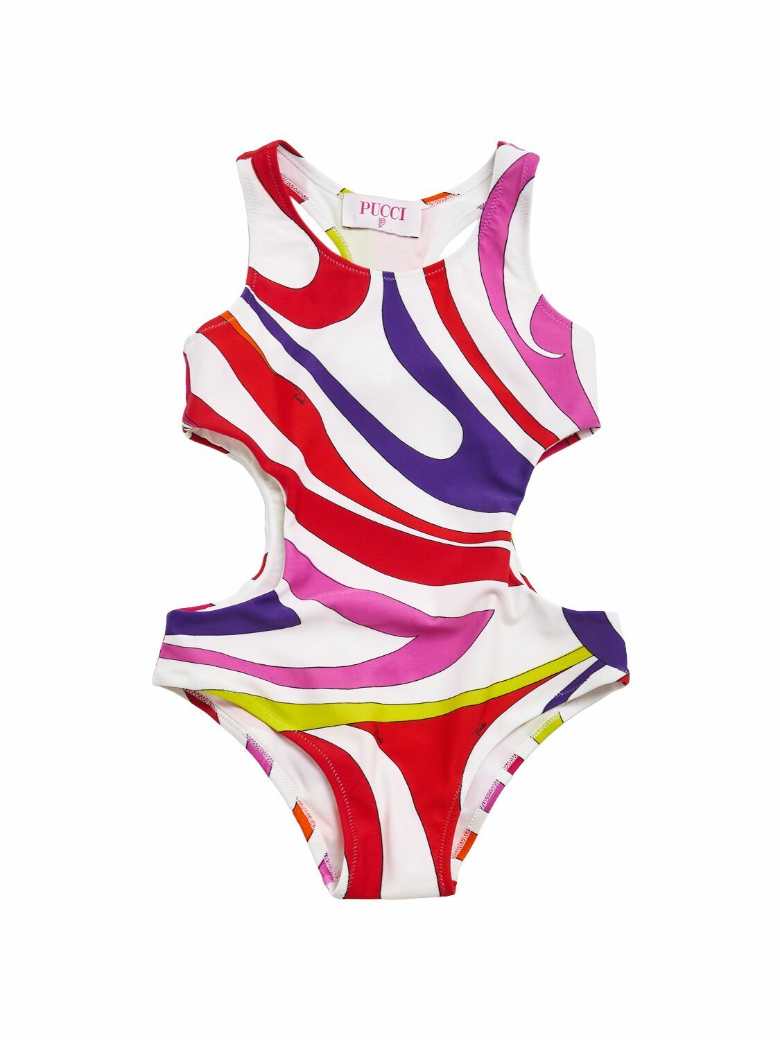 PUCCI Printed Lycra One Piece Swimsuit Emilio Pucci