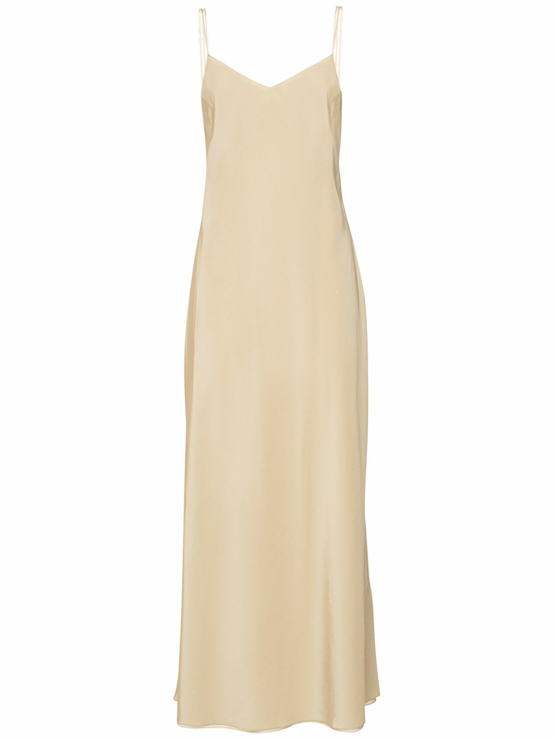 THE ROW - Clarabella Silk Blend Satin Slip Dress The Row