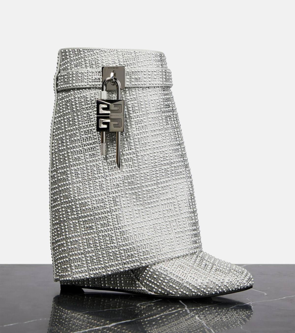 Givenchy Shark Lock 4G embellished ankle boots Givenchy