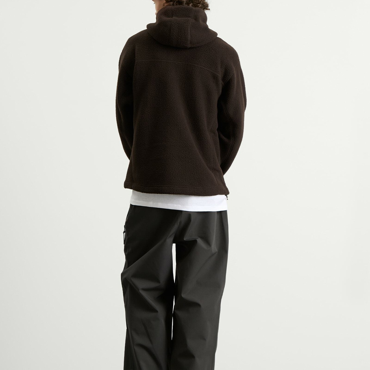 Represent Men's 247 Borg Fleece Jacket in Chocolate Torte Represent