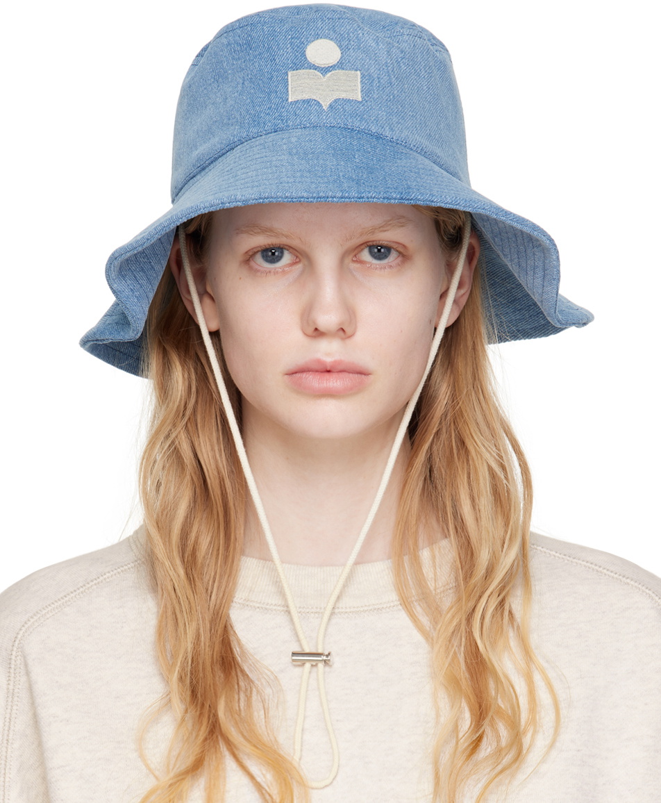 Isabel Marant Blue Delta Bucket Hat Isabel Marant