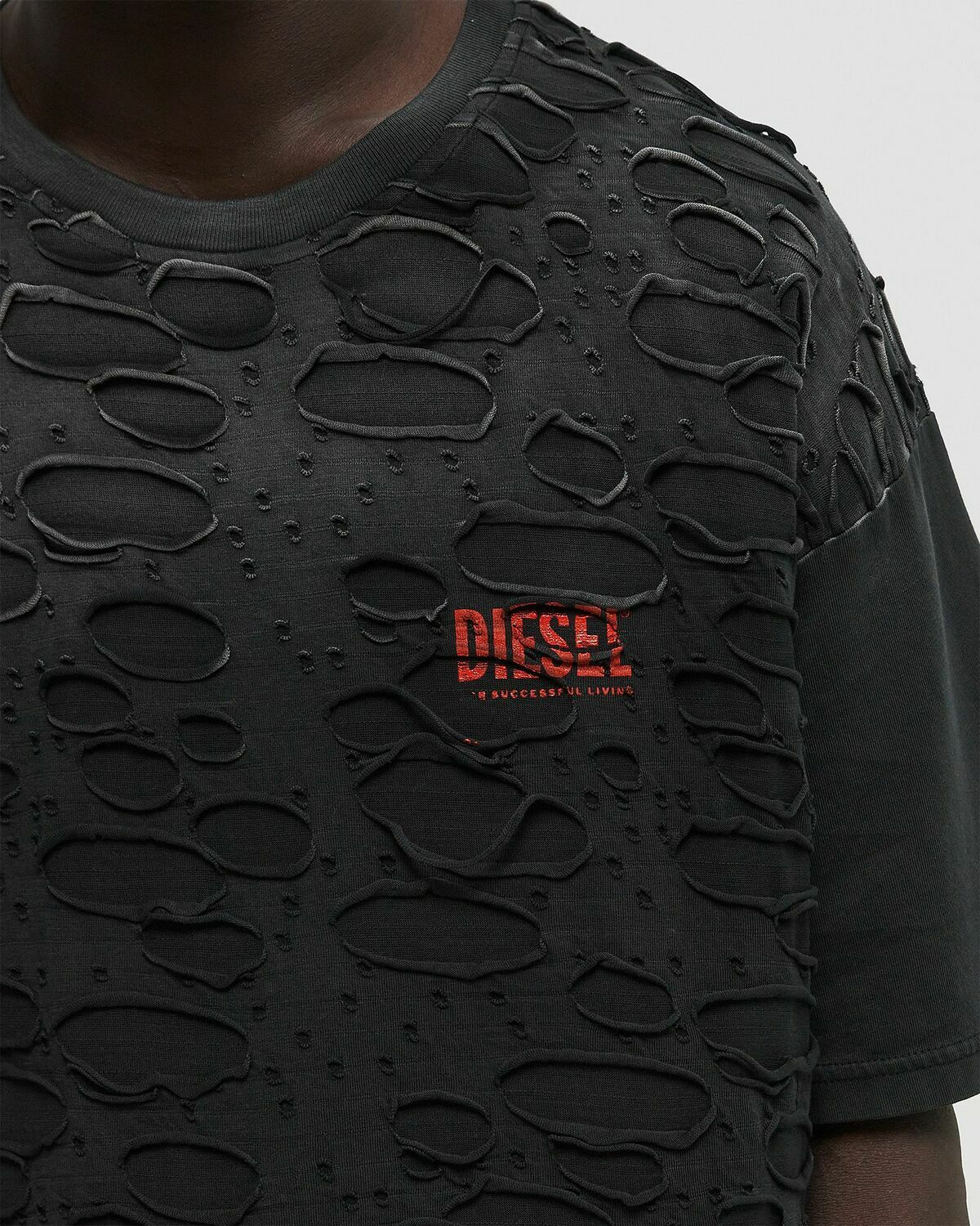 Diesel T-BOXT-R29 TEE Black Mens Shortsleefe Diesel