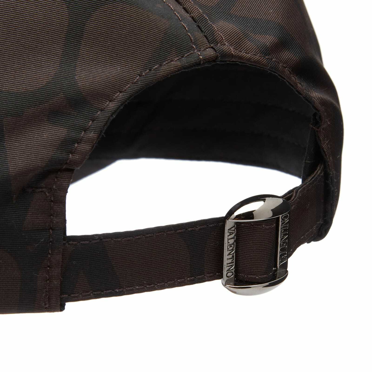 Valentino Men's Logo Baseball Cap in Black/Grey Valentino