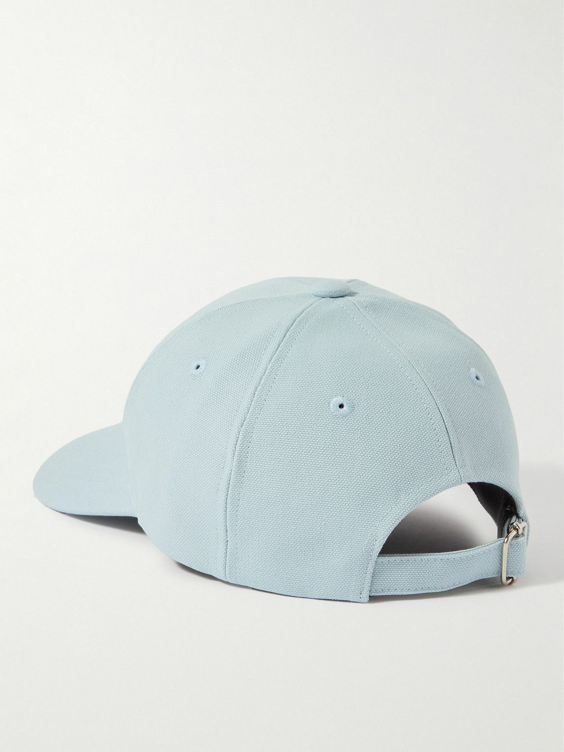 A.P.C. - Charlie Logo-Embroidered Cotton-Canvas Baseball Cap - Blue A.P.C.