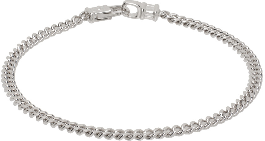 Tom Wood Silver Curb Bracelet Tom Wood