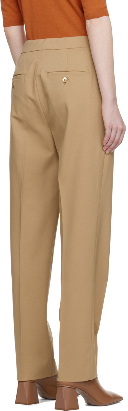 Max Mara Beige Cesira Trousers Max Mara