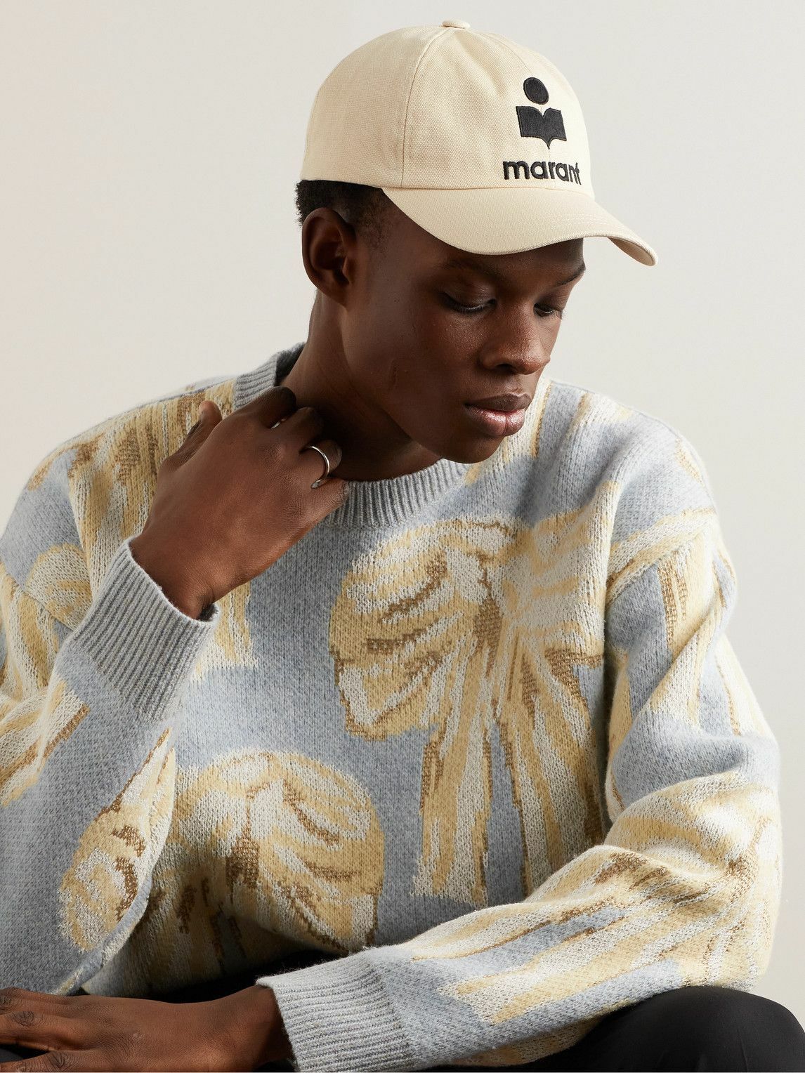 Isabel Marant - Logo-Embroidered Cotton-Piqué Baseball Cap Isabel Marant