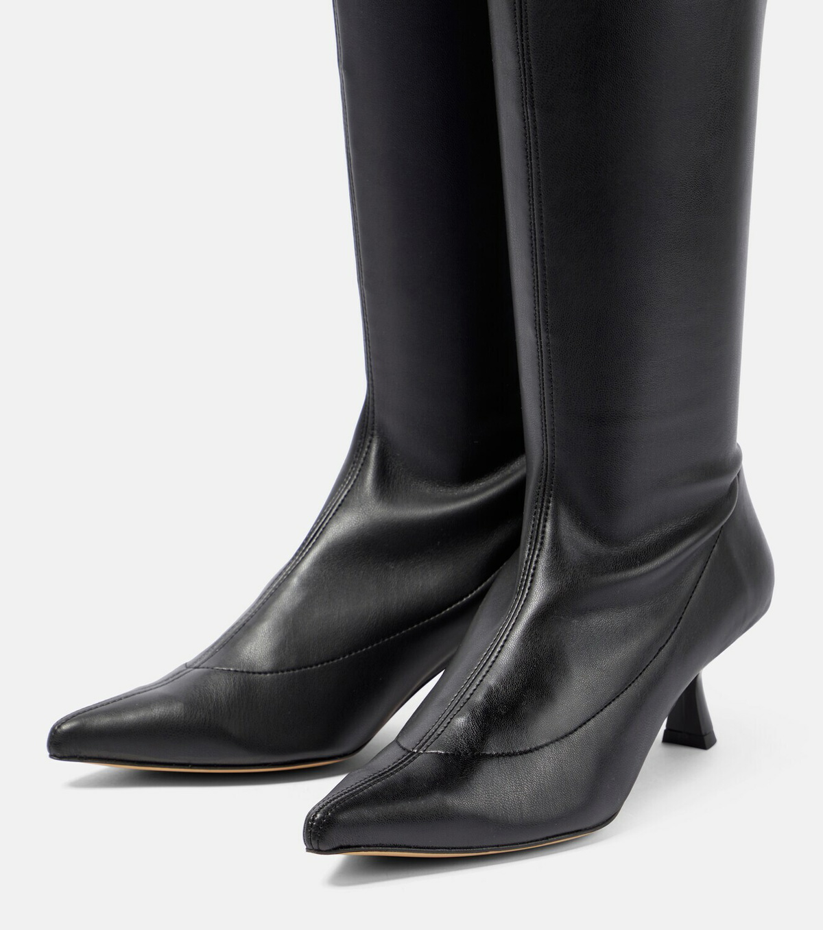 Souliers Martinez Latina faux leather over-the-knee boots Souliers Martinez