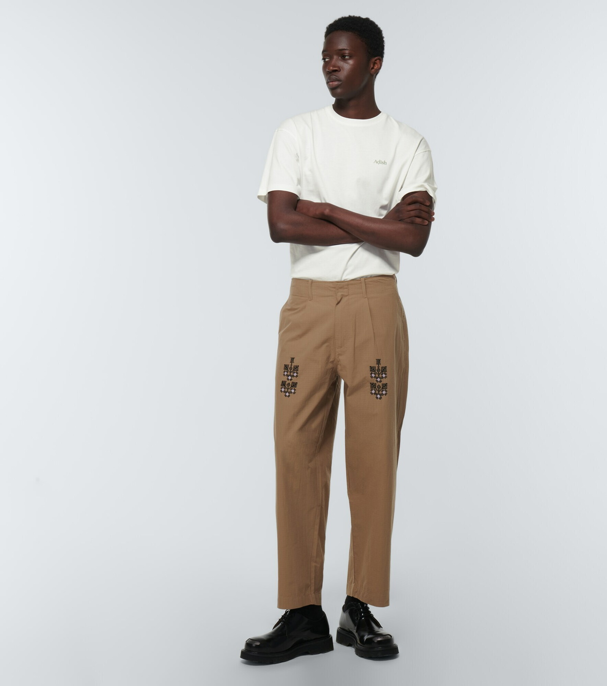 Adish - Beidat logo cotton T-shirt ADISH