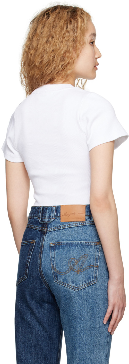 Axel Arigato White Script 'A' T-Shirt Axel Arigato