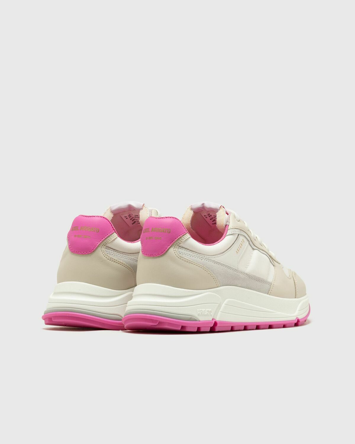 Axel Arigato Rush Pink|White Lowtop Axel Arigato