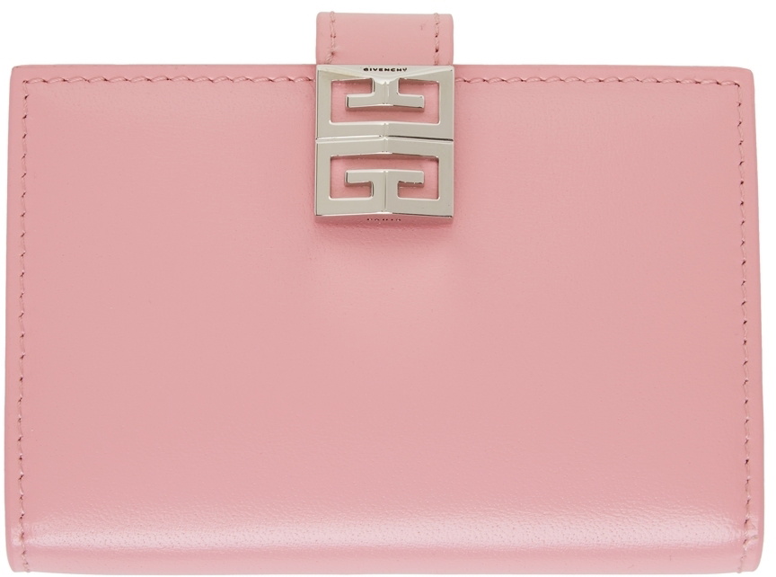 Givenchy Pink 4G Card Holder Givenchy