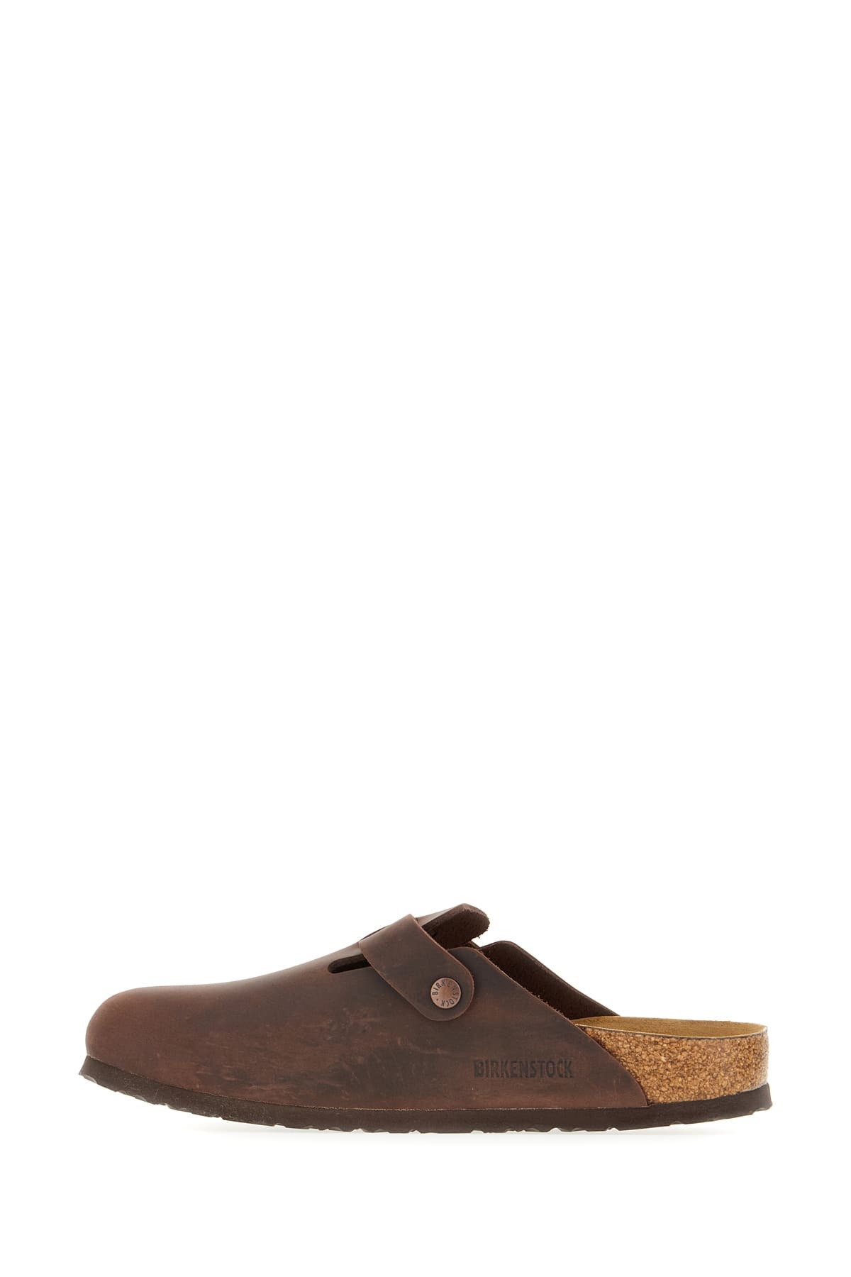 Birkenstock Chocolate Leather Boston Slippers Birkenstock