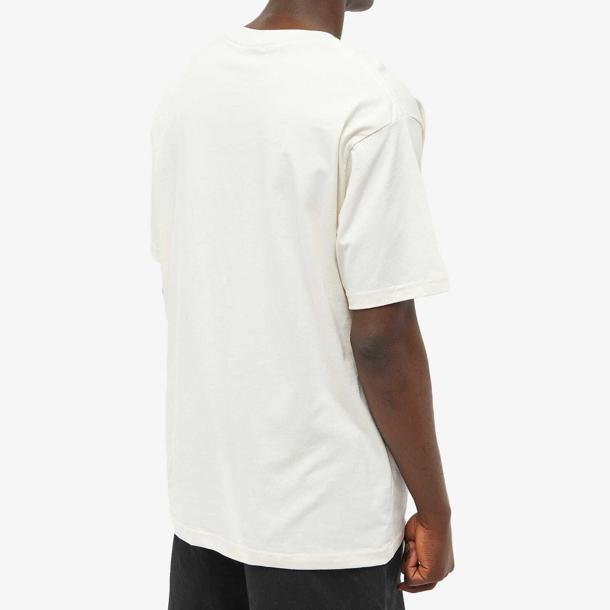 Dime Men's Classic Cat Logo T-Shirt in Rice Dime