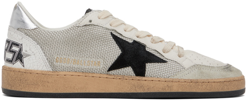 Golden Goose Gray Ball Star Sneakers Golden Goose Deluxe Brand