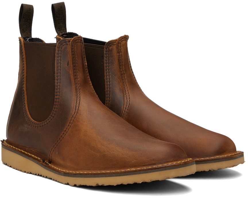 Red Wing Heritage Brown Weekender Boots