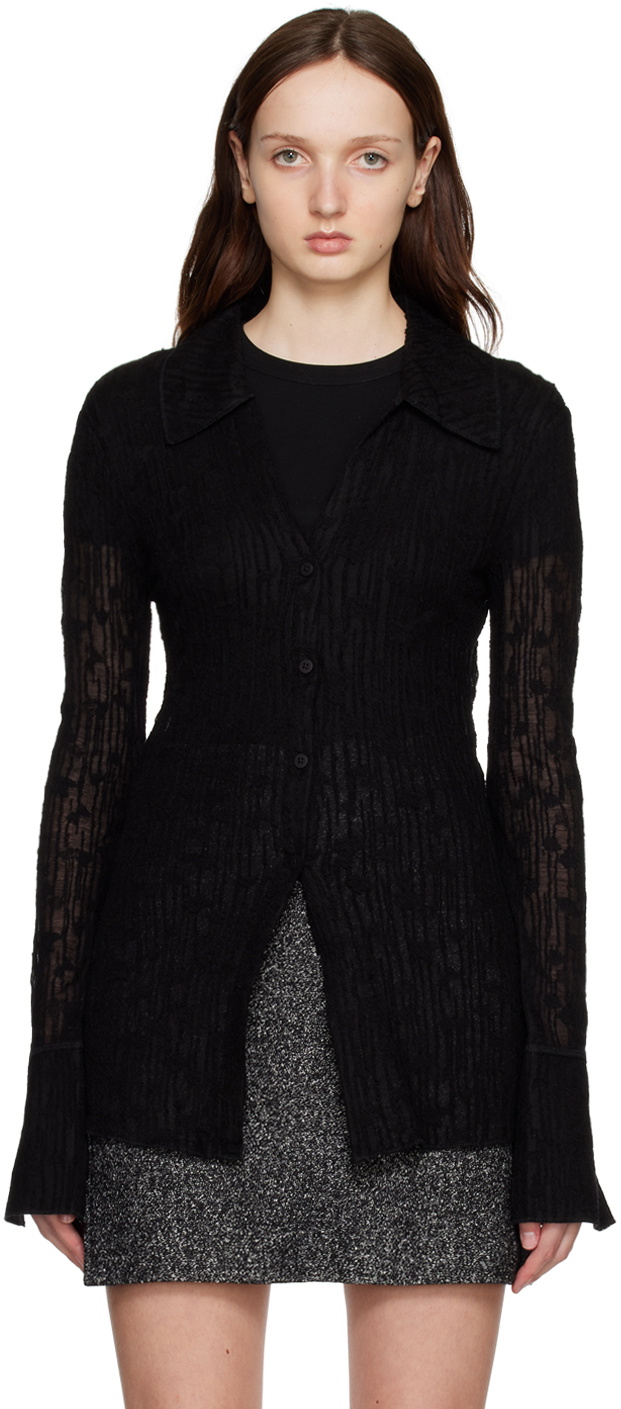 Holzweiler Black Cissi Shirt Holzweiler