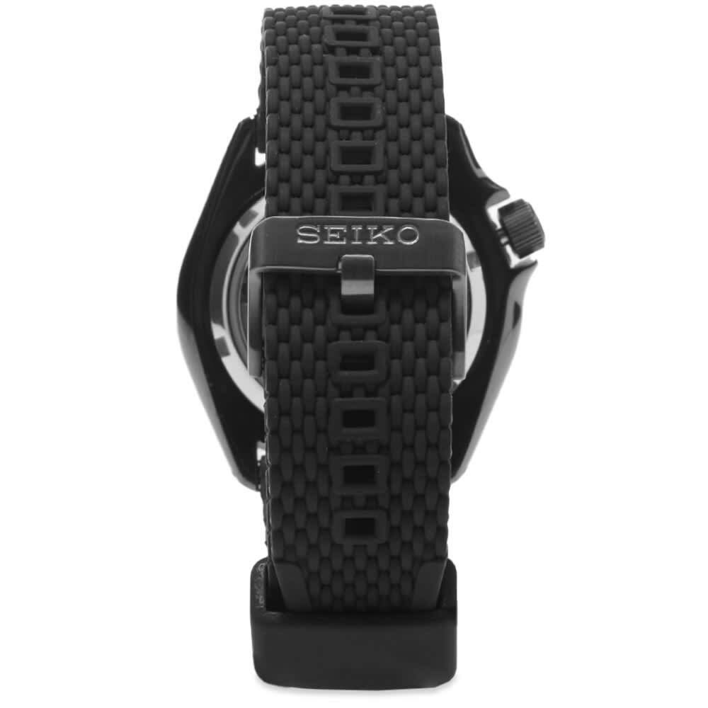 Seiko Men's 5 Sports Watch in Black/Black PVD Seiko