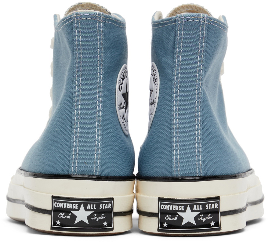 Converse Blue Recycled Canvas Chuck 70 Hi Sneakers Converse