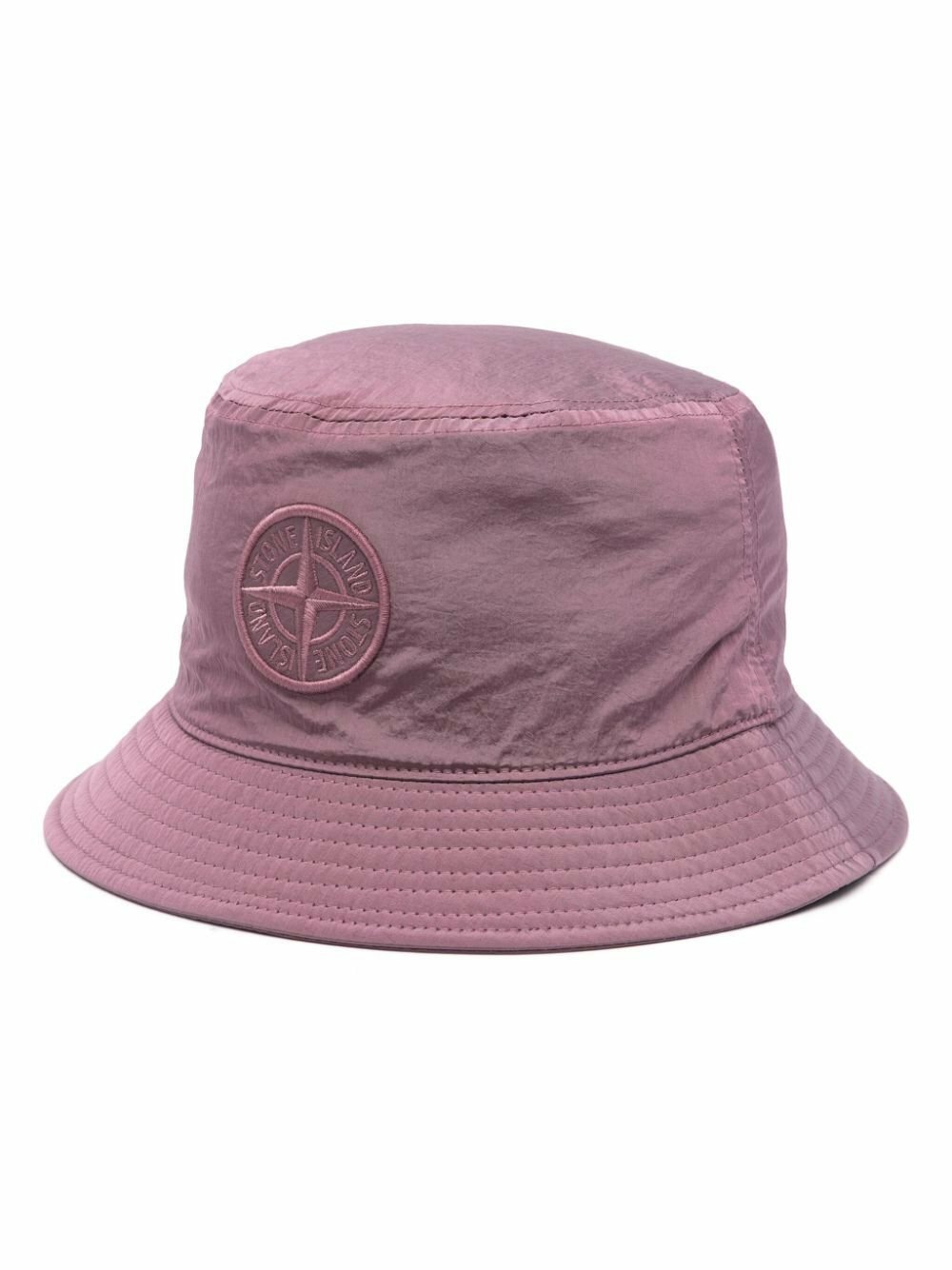 Stone Island Compass Embroidered Bucket Hat Stone Island