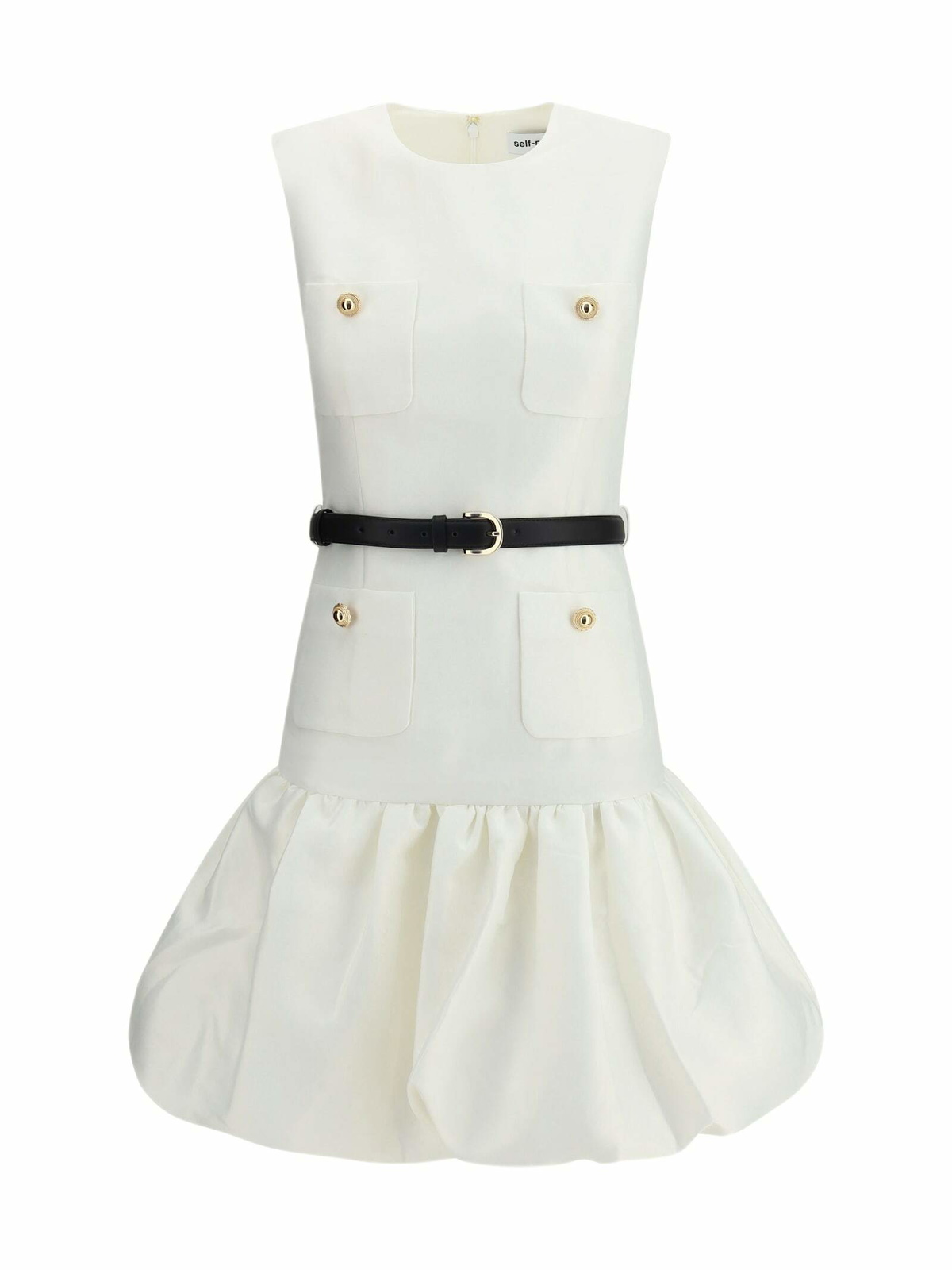 self-portrait Taffeta Short Dress Self-Portrait
