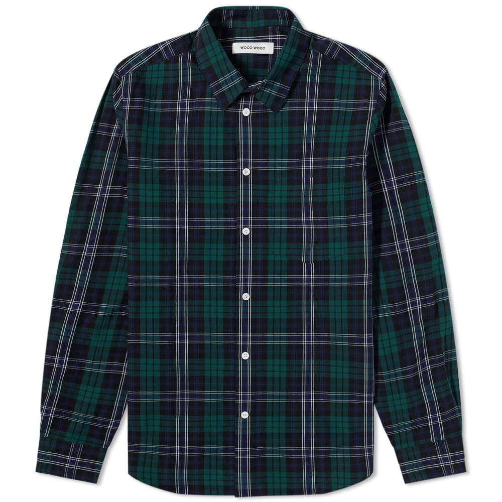 Wood Wood Timothy Check Shirt Wood Wood