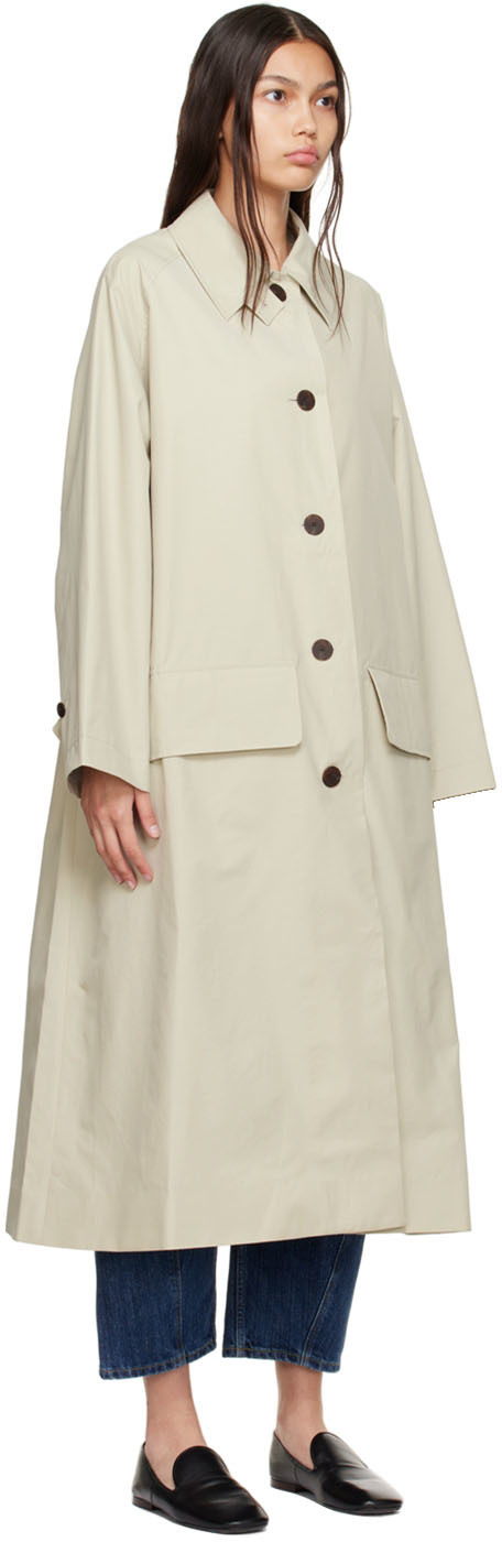 Studio Nicholson Gray Ludo Trench Coat Studio Nicholson