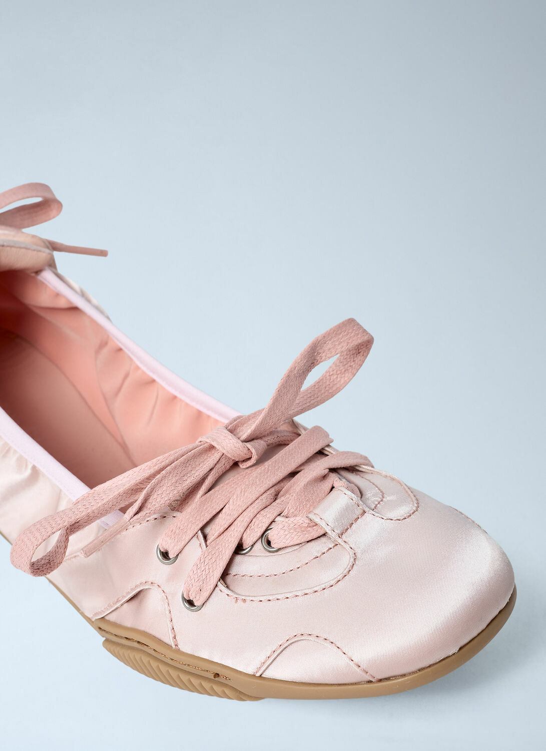 Acne Studios Satin Lace-Up Shoes Acne Studios