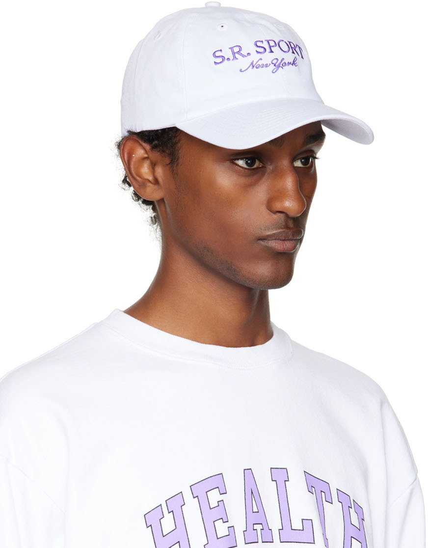 Sporty & Rich White Wimbledon Cap Sporty & Rich