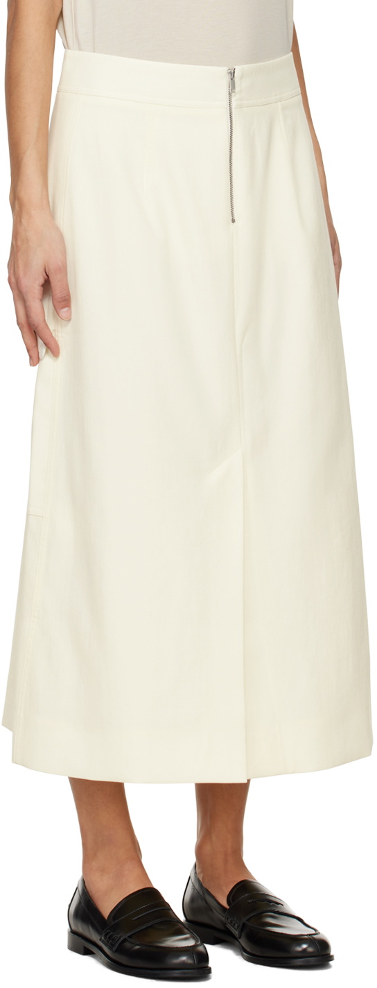 Studio Nicholson Off-White Tyrell Midi Skirt Studio Nicholson