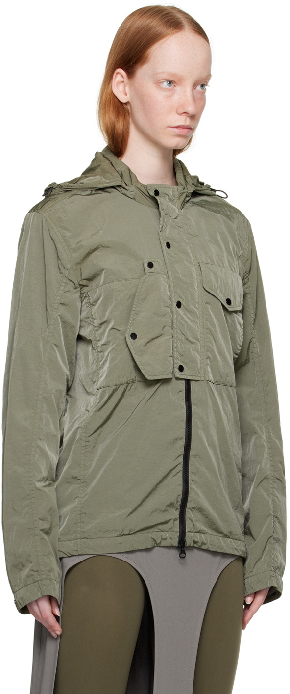 C.P. Company Green Chrome-R Goggle Jacket C.P. Company