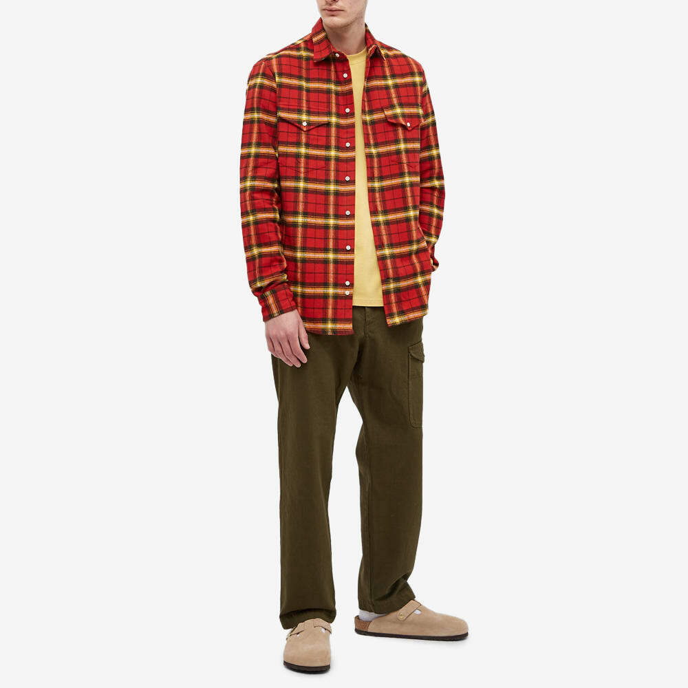 Gitman Vintage Men's 2 Pocket Twill Check Overshirt - End. Exclusive in ...